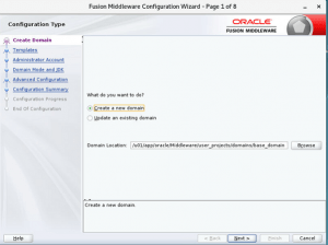 Steps by step WebLogic configuration