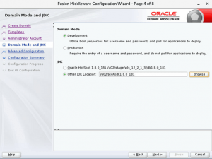 Steps by step WebLogic configuration