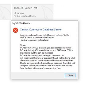 How To Bootstrap MySQL Router For InnoDB Cluster