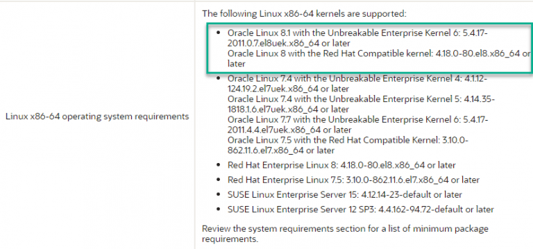 Solution For [ins 08101] Unexpected Error Supportedoscheck While Oracle 19c Installation Dbsguru